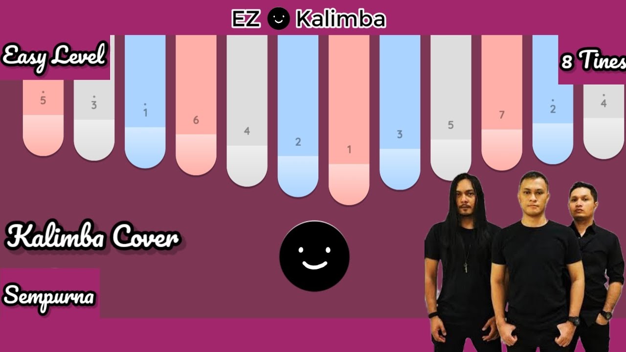 Sempurna - Andra and the backbone Kalimba Cover with Tabs - YouTube