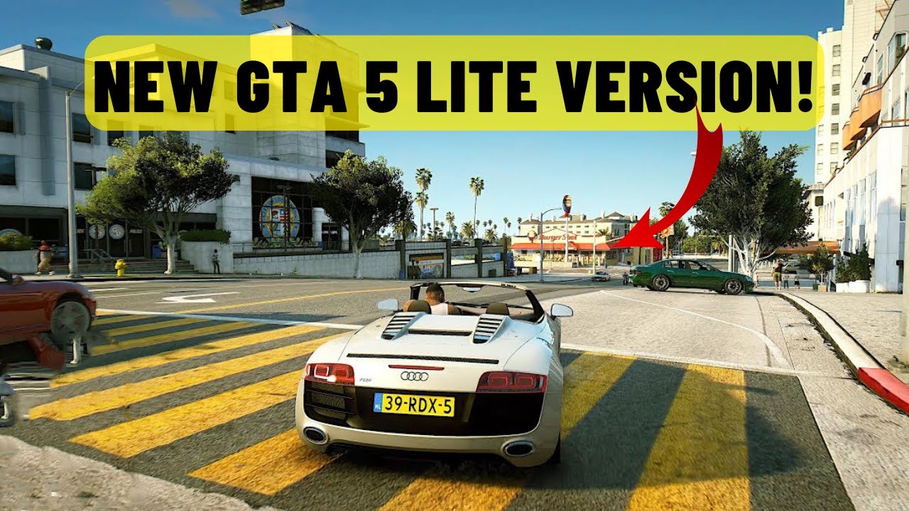 GTA 5 LITE VERSION IS HERE 😍 FOR LOW END PC 🔥 - YouTube