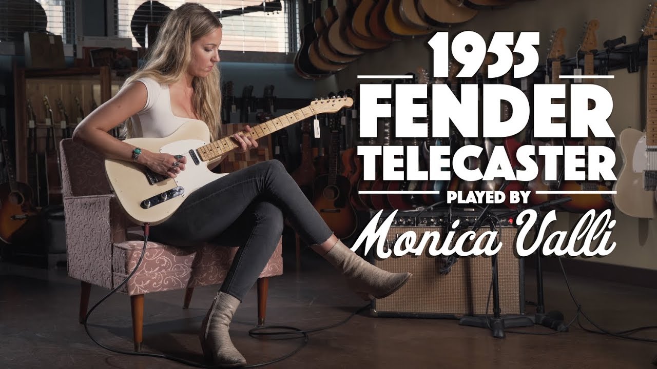 1955 Fender Telecaster played by Monica Valli - YouTube