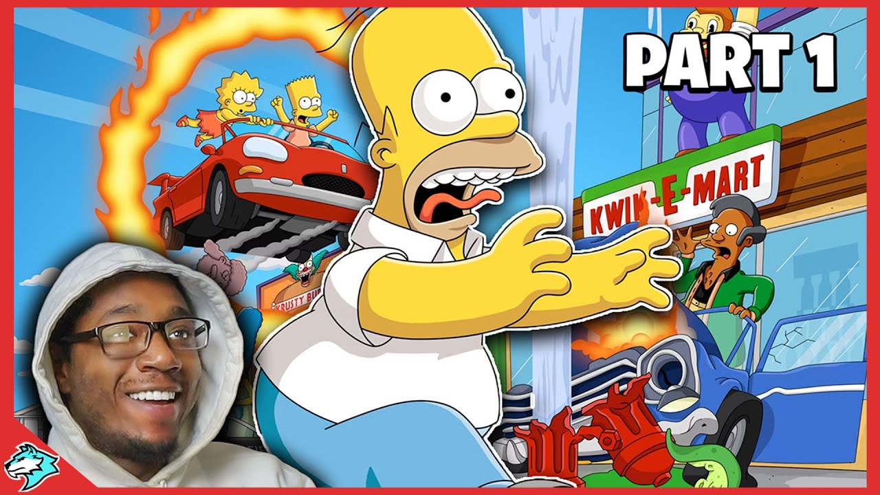 THIS Game Is A CULT CLASSIC! - The Simpsons Hit & Run Part 1 - YouTube