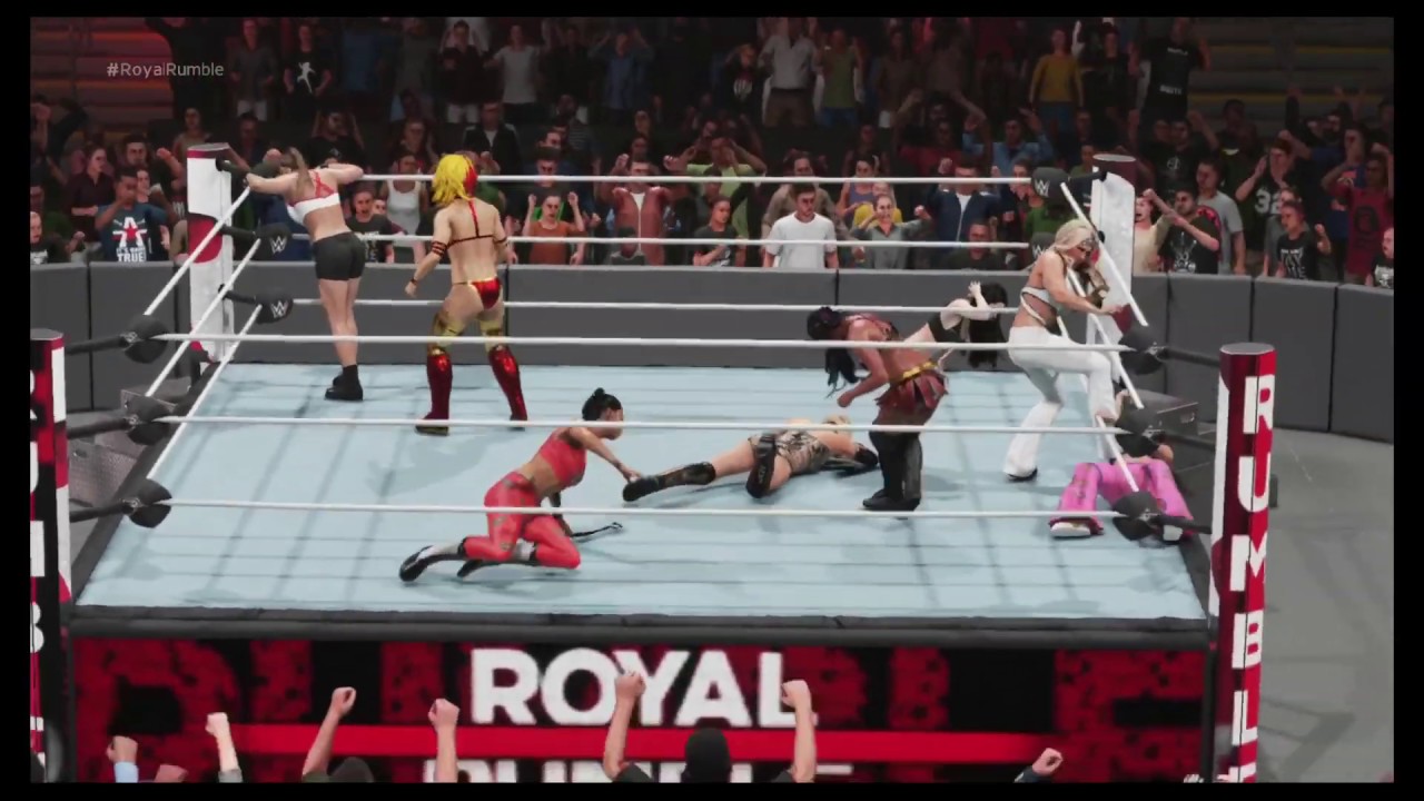 Girls Royal Rumble (WWE 2k19) - CPU vs. CPU - Wrestlemania 🤘🏼 #BDF ...