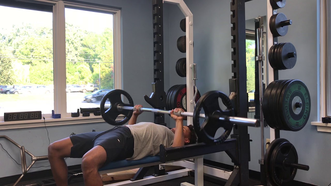 Raw Strength: Fat Grip Bench Press - YouTube
