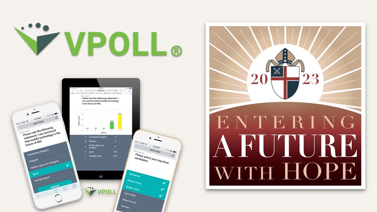 2023 VPOLL Demo - Voting at Annual Diocesan Convention - YouTube