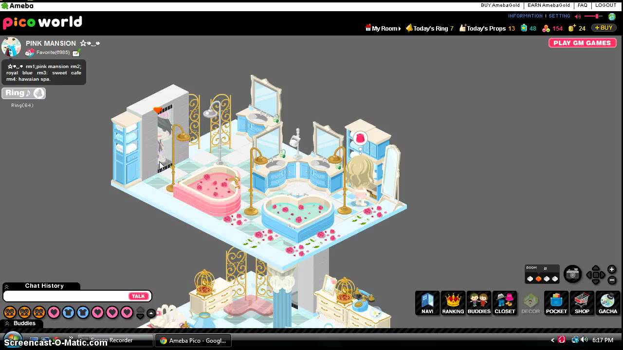 Ameba Pico-Highschool Life-Part 3 - YouTube