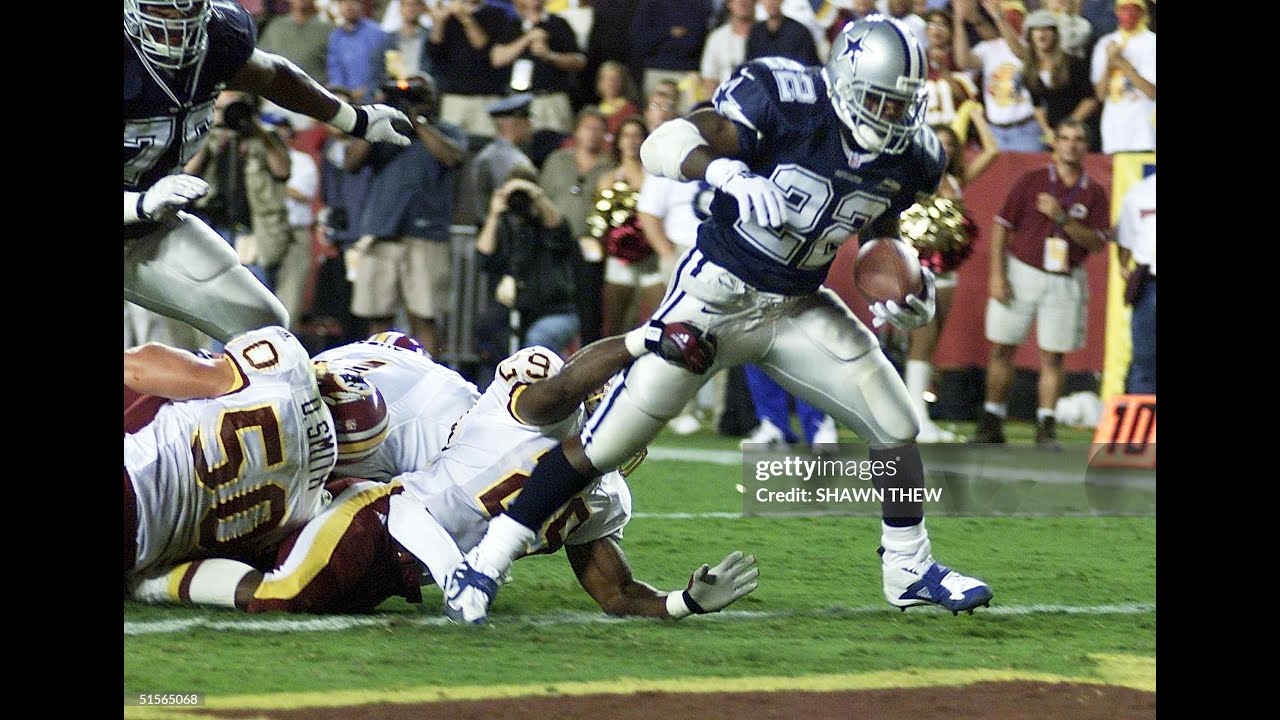 2000 cowboys at redskins part 1 - YouTube