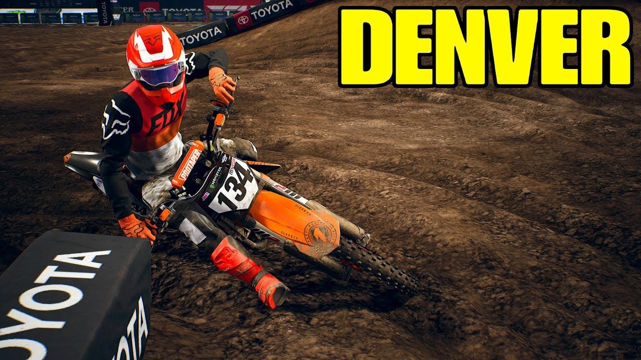Monster energy supercross 3 - Denver.KTM 450 - YouTube