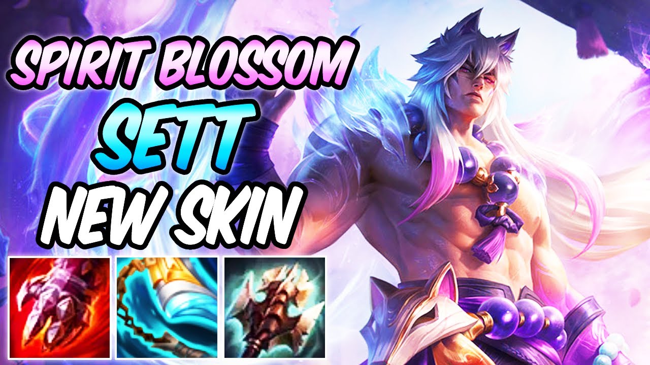 SPIRIT BLOSSOM SETT - NEW AMAZING SKIN TOP GAMEPLAY | Best Build ...