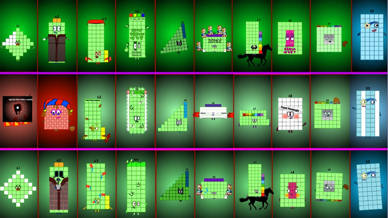 Can You REALLY Master the Hidden Pattern with Three Phobiablocks Band Reimagined (41-50) !part 5 ...