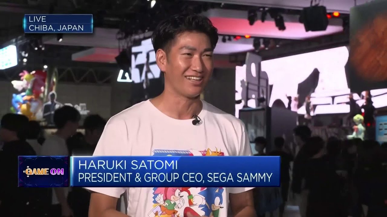 Sega Sammy CEO discusses the potential of AI in gaming - YouTube