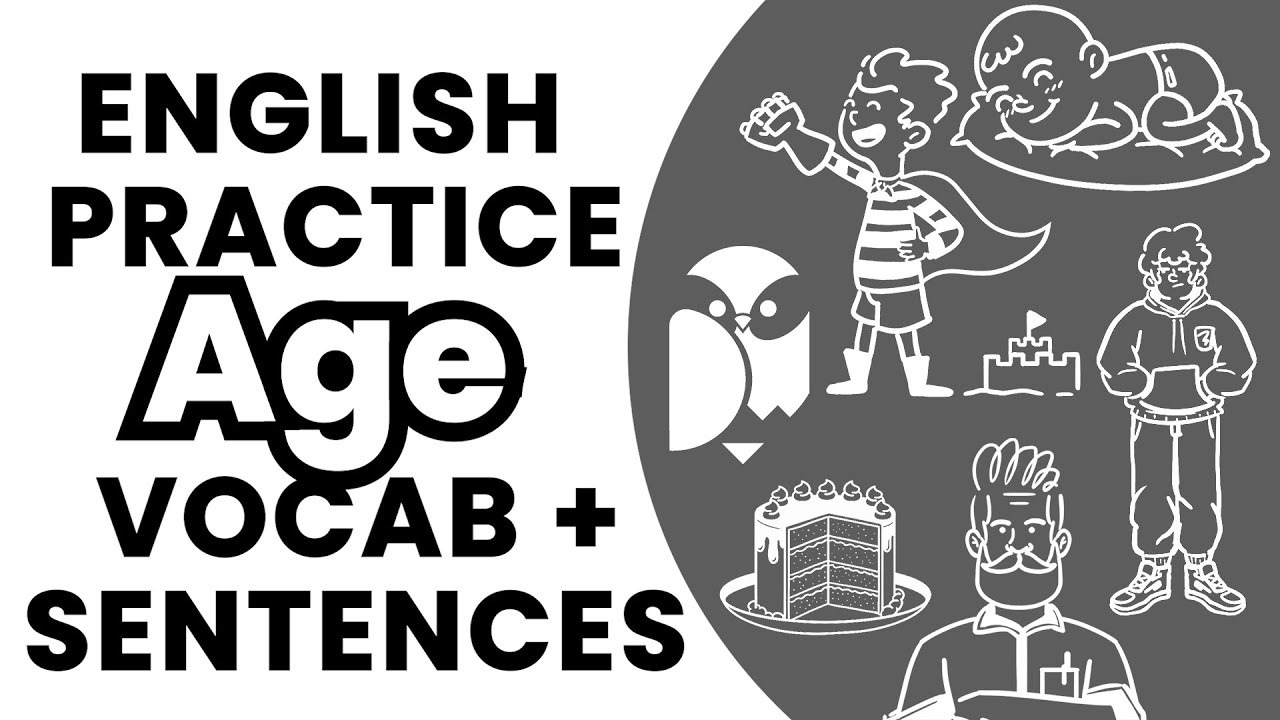 Practice English Vocabulary | Age | English Pronunciation Practice ...