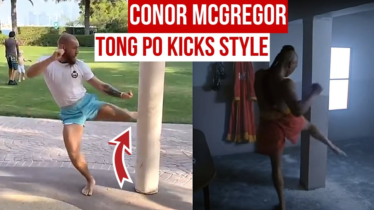 Conor McGregor Back To Training | Tong Po Kicks Style? - YouTube