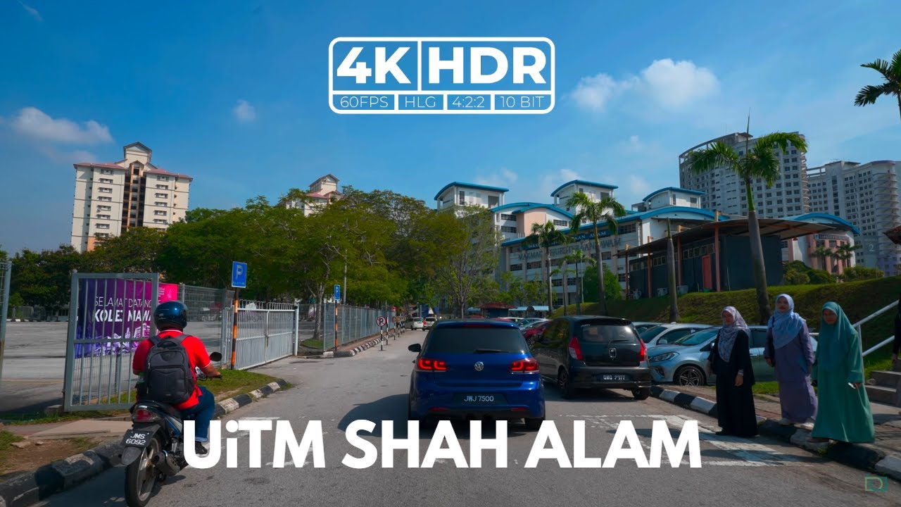 UITM SHAH ALAM | RUSH HOUR | SHAH ALAM | SELANGOR | 4K-HDR | FX3 - YouTube