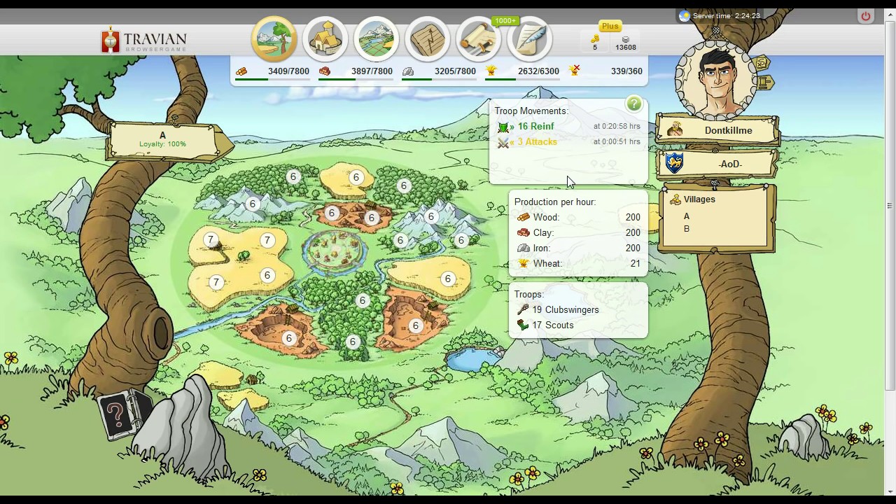 Travian 4 Growing a 15C Guide - YouTube