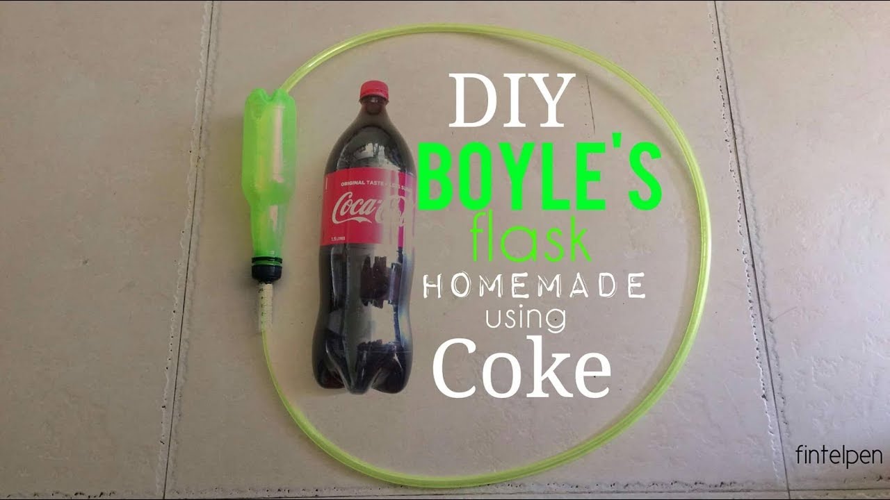 HOMEMADE BOYLE'S FLASK USING COKE AS DILUENT (DIY) - YouTube
