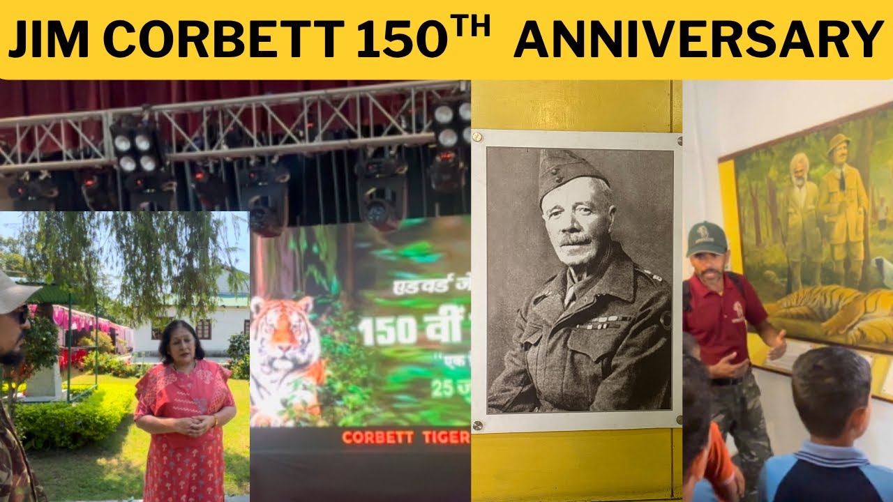 Jim Corbett 150th Birth Anniversary At Corbett Museum And Corbett Tiger ...