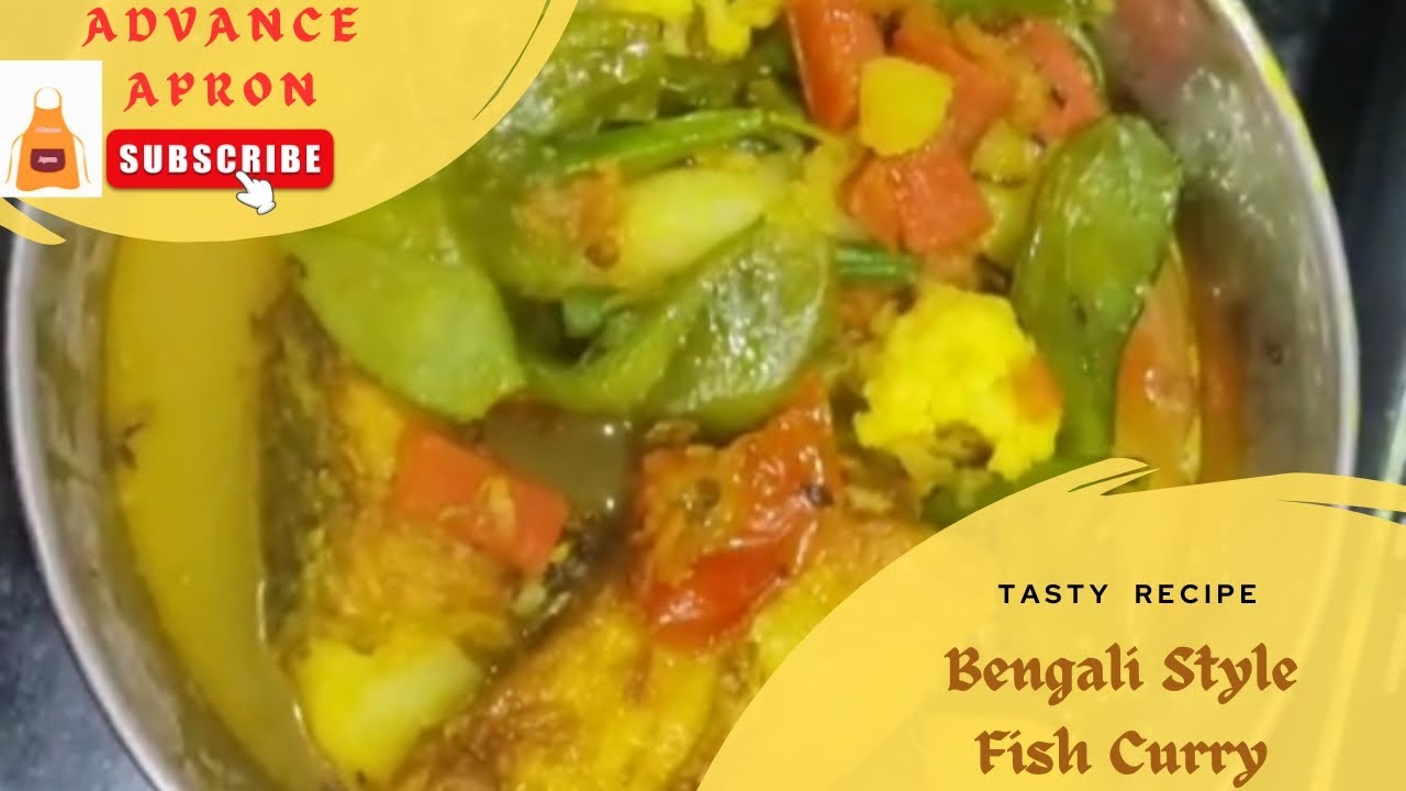 Macher Jhol || Bengali Style Fish Curry || बंगाली माची करी हिंदी ...