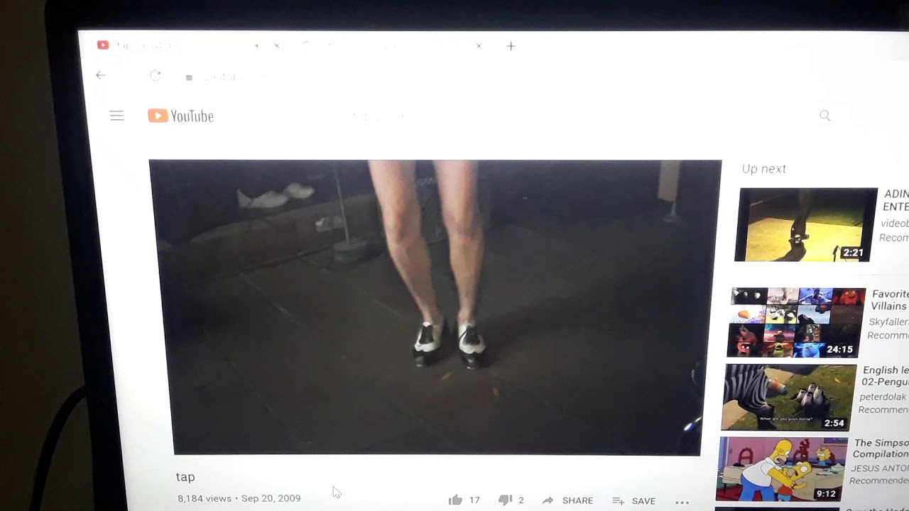 Jennifer Aniston (Jolli) Tap Dancing - YouTube