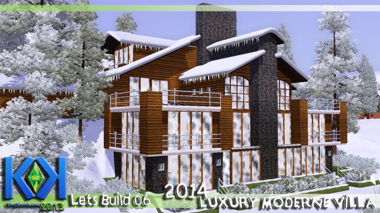 Sims 3 Luxury Mountain Home