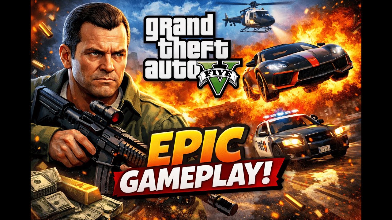 HOW TO GET FREE GTA V ENHANVCE VERSION ON YOUR PC !! GTA V GAMEPLAY ...