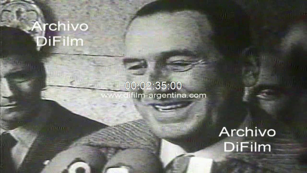 Alejandro Lanusse - Peron no vuelve porque no le da el cuero 1972 - YouTube