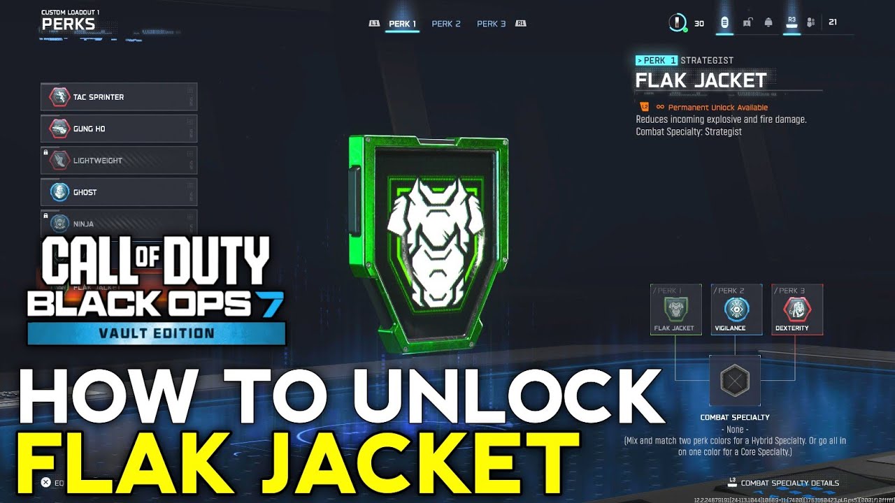 How to Unlock Flak Jacket BO7 | How to Get Flak Jacket BO7 | Black Ops ...