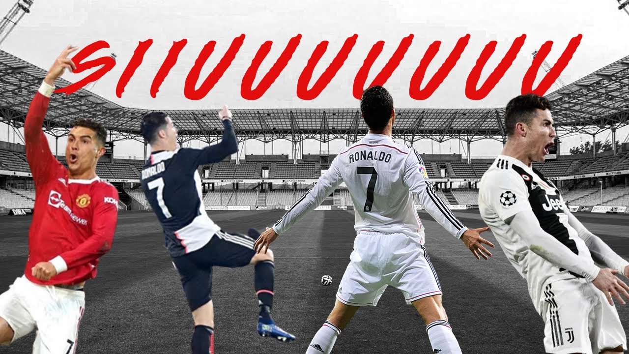The History of siuuu Celebration #cristianoronaldo #ronaldo - YouTube