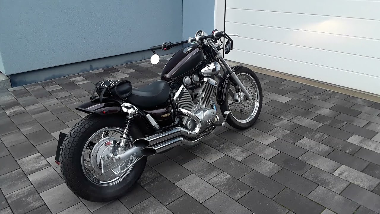 Yamaha XV 535 Virago Bobber Umbau Custombike - YouTube