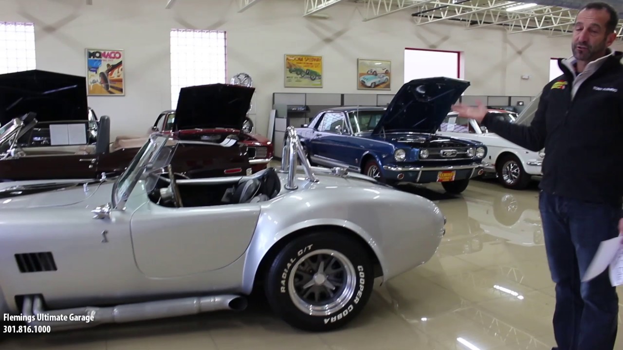 66 Shelby Cobra for sale with test drive, driving sounds, and walk ...