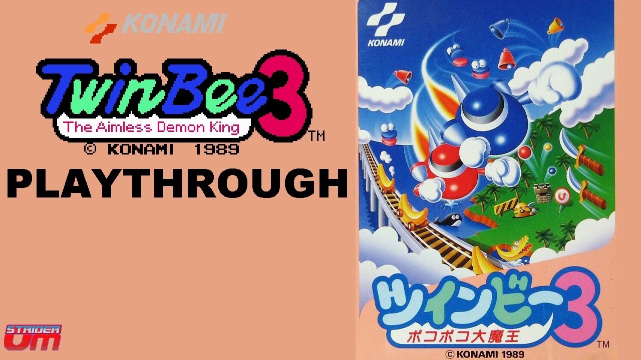 Twinbee 3 : Poko Poko Daimaou Playthrough - YouTube