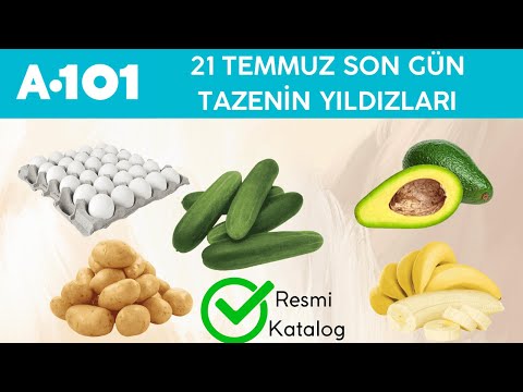 A101 18-21 Temmuz Tazenin Yıldızları |  Aktüel Katalog | Market İndirimleri | Sesli Anlatım