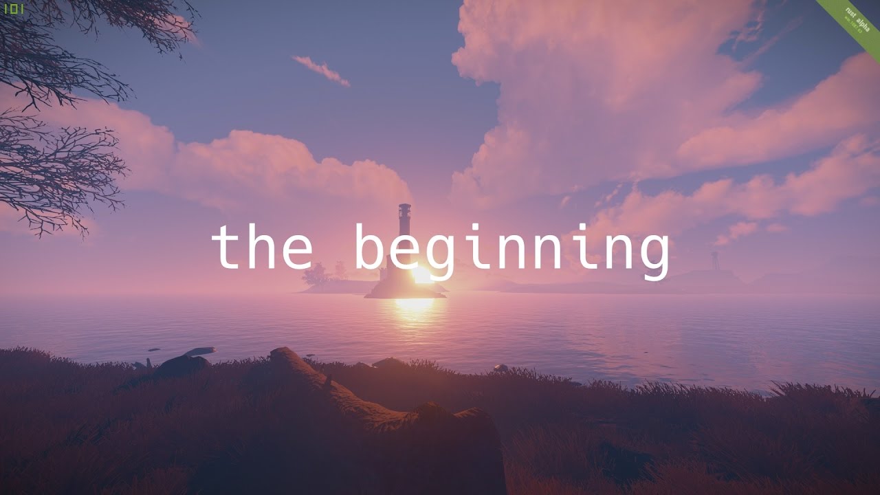 Rust Survival: The beginning - YouTube