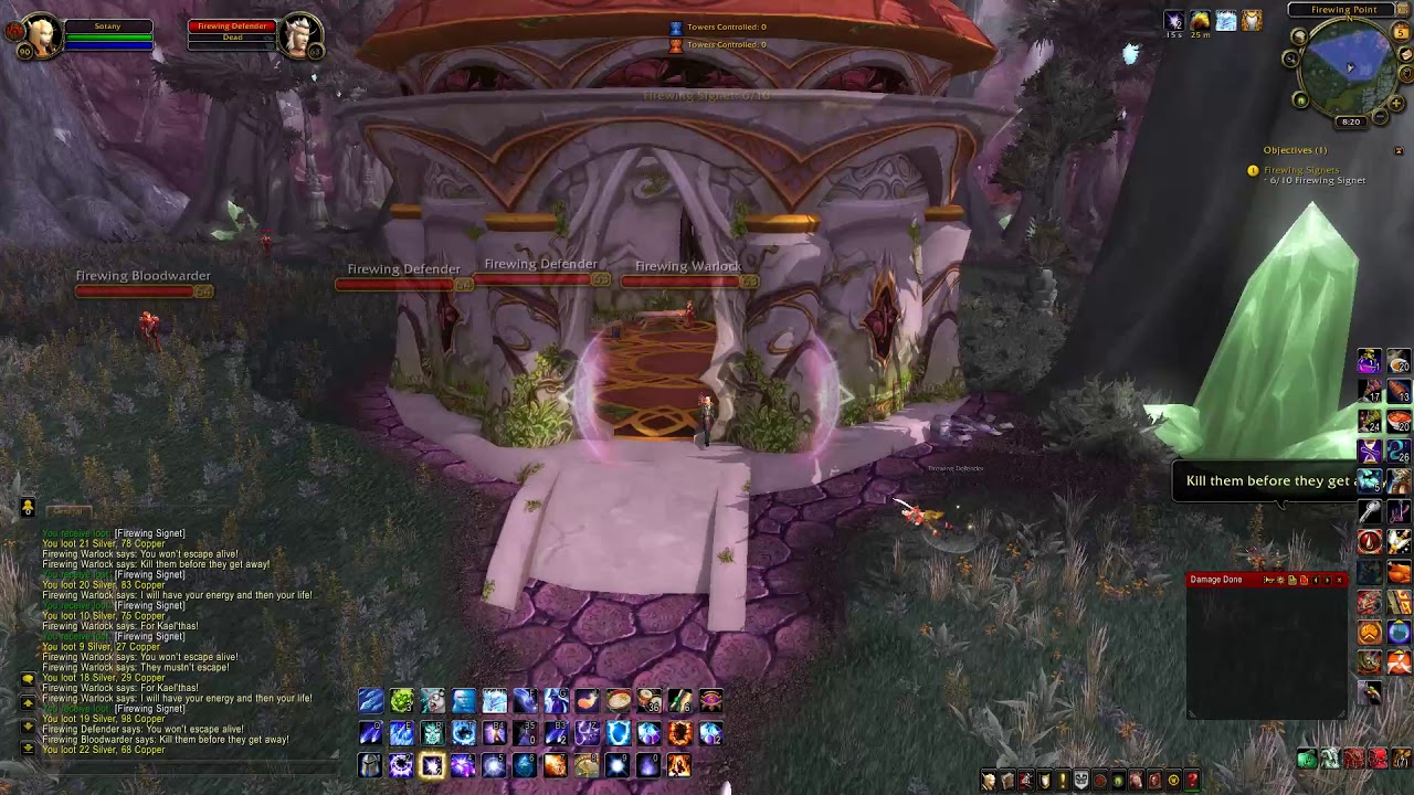 World of Warcraft Quests - Firewing Signets - YouTube