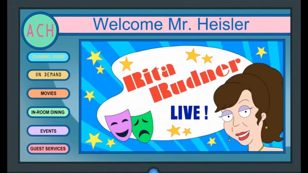 American Dad - Klaus Atlantic City Hotel Loop - ONE HOUR!!! - YouTube