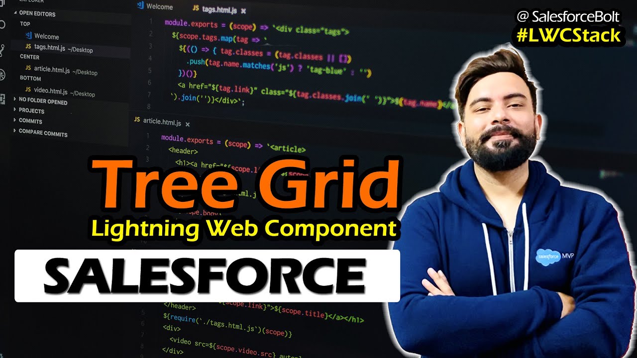 Tree Grid In Lightning Web Component Salesforce Lwc Stack ☁️⚡️ Youtube