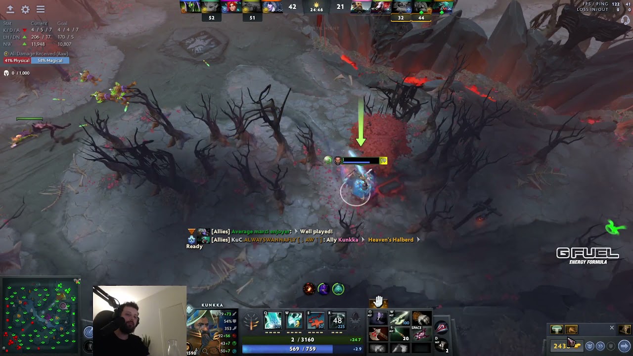 Gorgc has god tier armlet toggle skills - YouTube