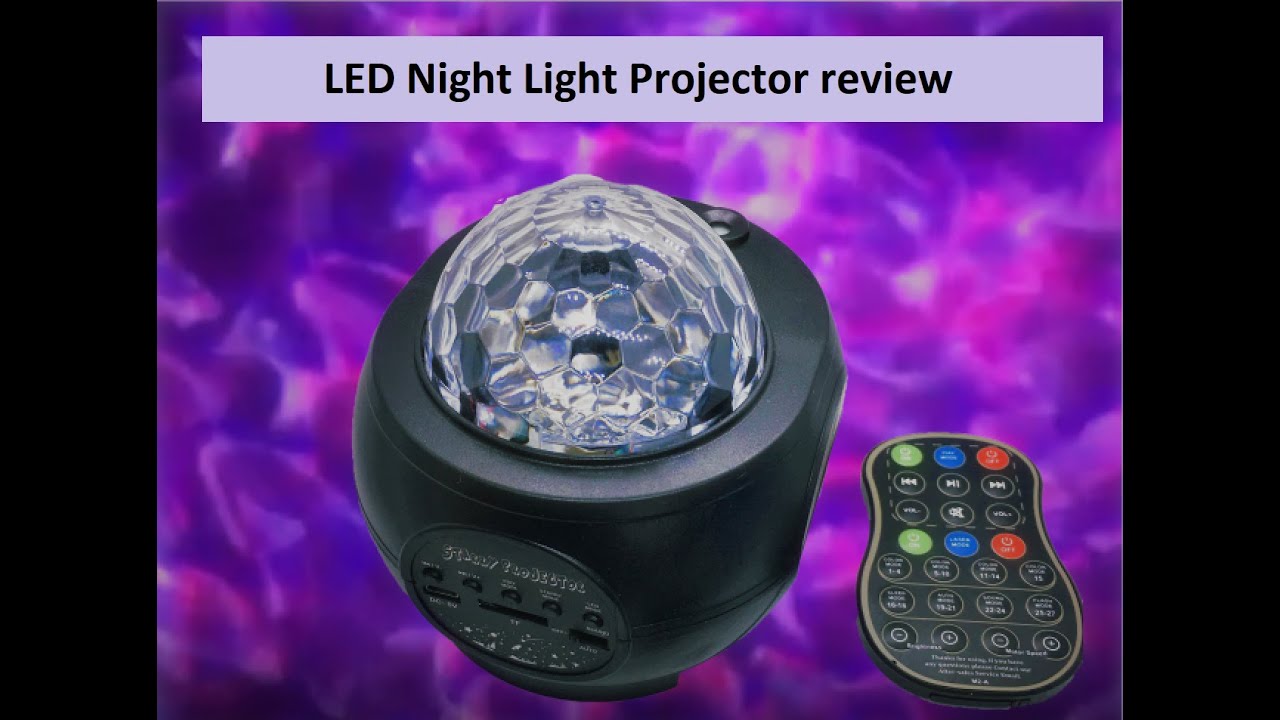 LED Night Light Projector, 3 in 1 LED Galaxy Starry Light Projector ...
