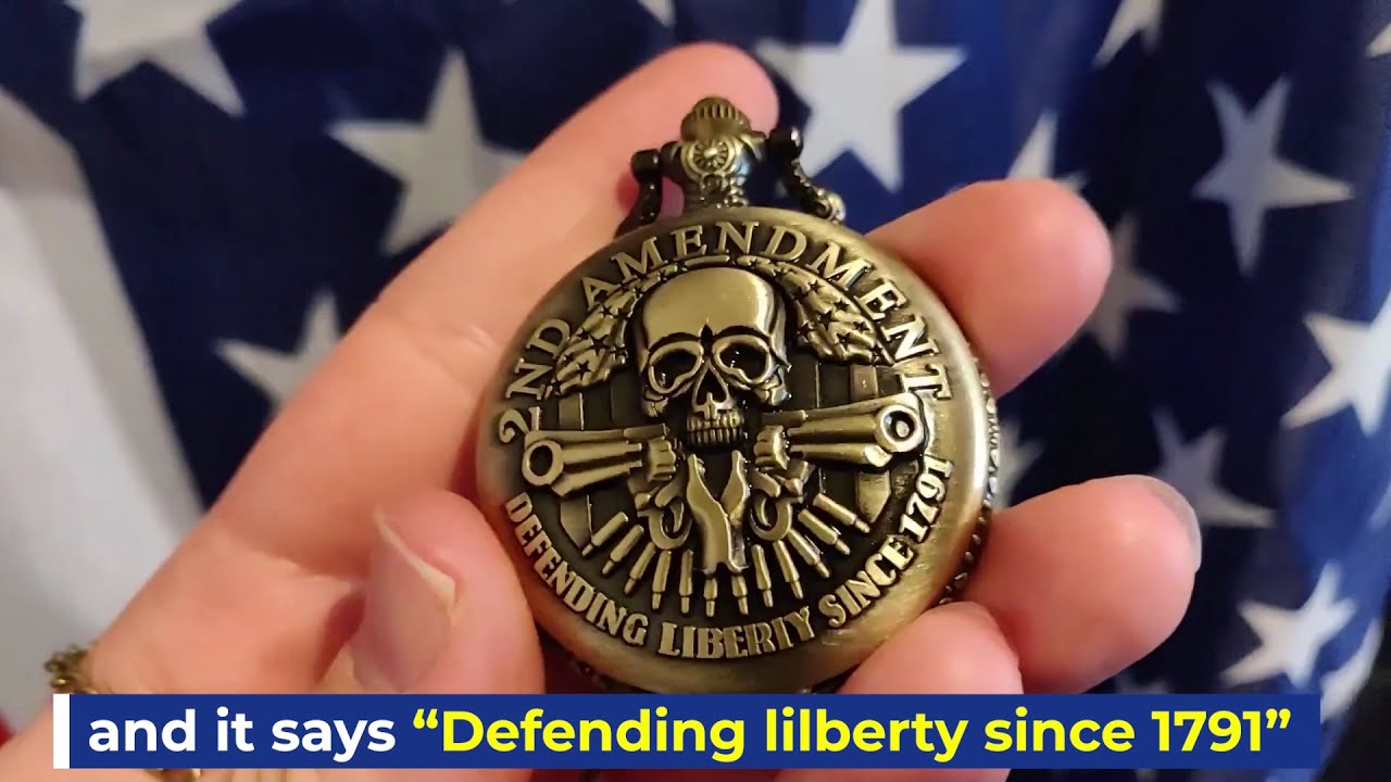 FREE 2nd Amendment Pocket Watch! - YouTube