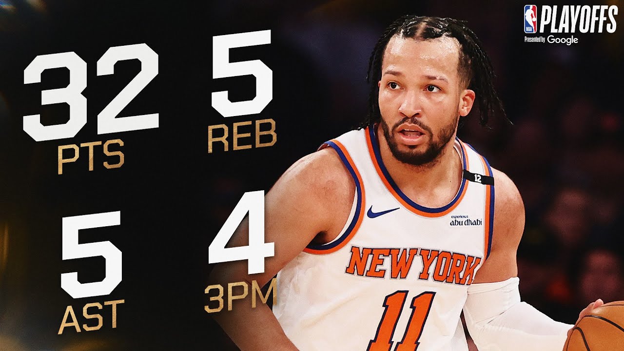 Jalen Brunson PUT NEW YORK ON HIS BACK In Game 5 | May 29, 2025 - YouTube