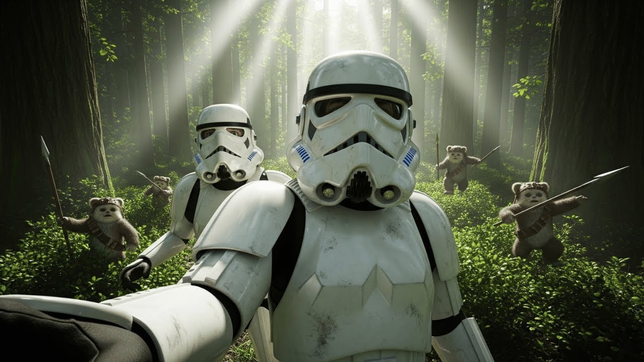 Stormtrooper Vlogs | Trip to Endor – Chaos, Ewoks & Total Mayhem! - YouTube