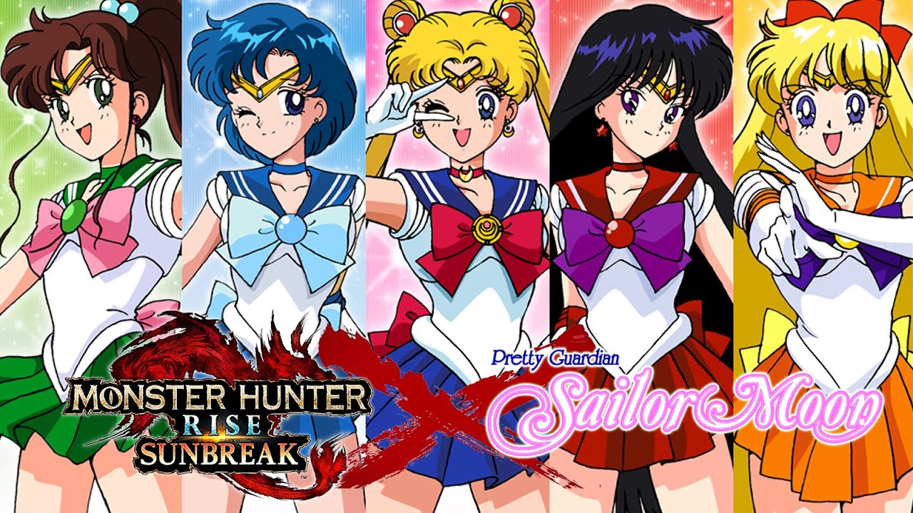 【MHRise】Sailor Senshi Cosplay (Sailor Moon) | Fashion Hunter Layered ...