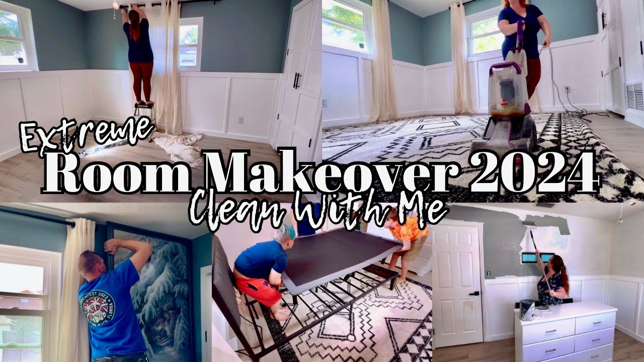 Awesome Room Makeover / Little girls room to sophisticated adults room ...