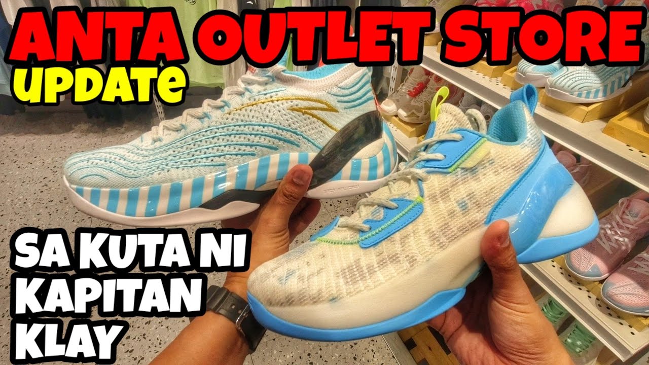 ANTA OUTLET STORE UPDATE 50-60% NGAYON DITO. - YouTube