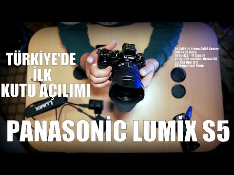 Panasonic Lumix S5 :Kutu Açılımı 20-60mm Kit Lens İnceleme (TR'de İLK)