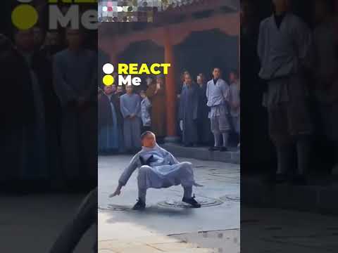 😳FLYING CHINESE SHAOLIN MONK on this weird REACT Me channel 👀👀 - YouTube