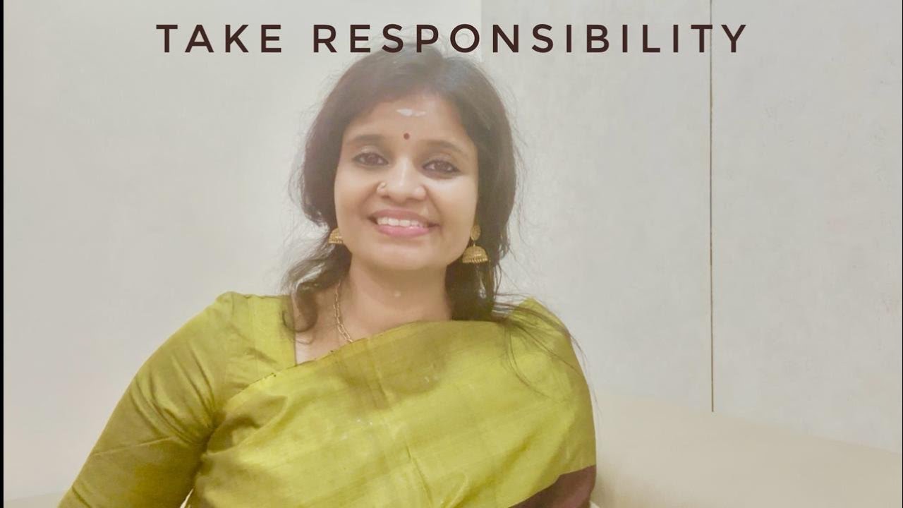 Take responsibility - YouTube