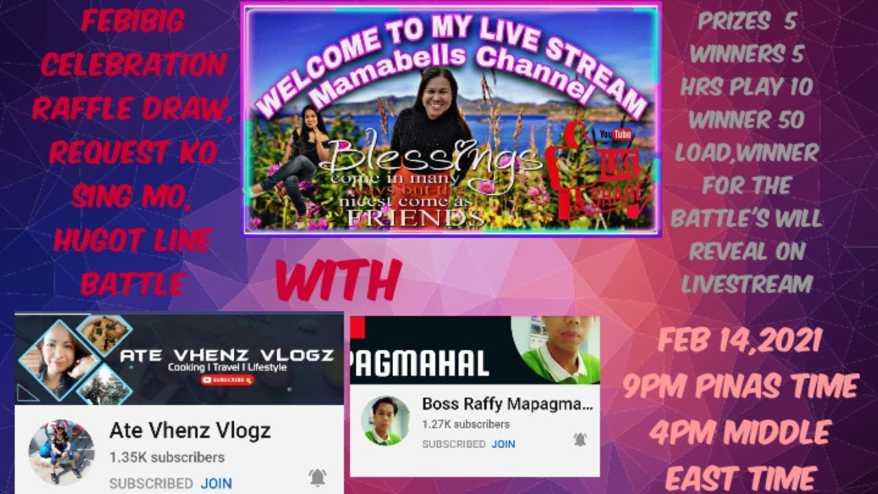 FEBIBIG CELEBRATION,RAFFLE DRAW and GAMES - YouTube