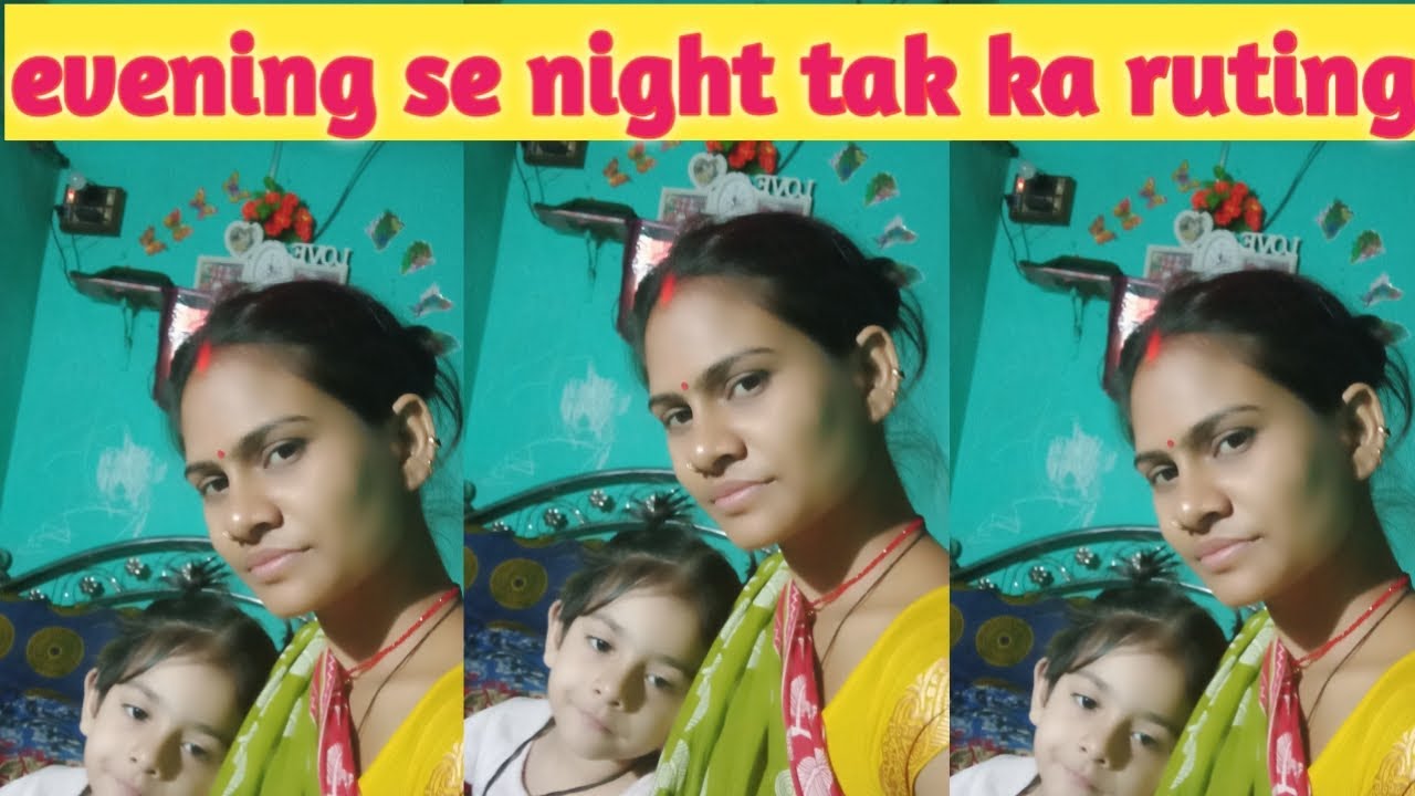 evening to night 🌃ruting||family vlog||#sunidhikifamily#familyvlog#vlogvideo - YouTube