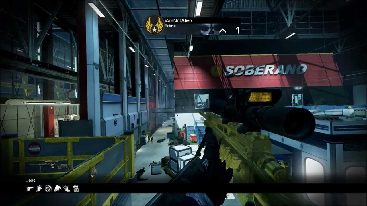 CoD Ghost RAPID FIRE Glitch (SNIPER) - YouTube