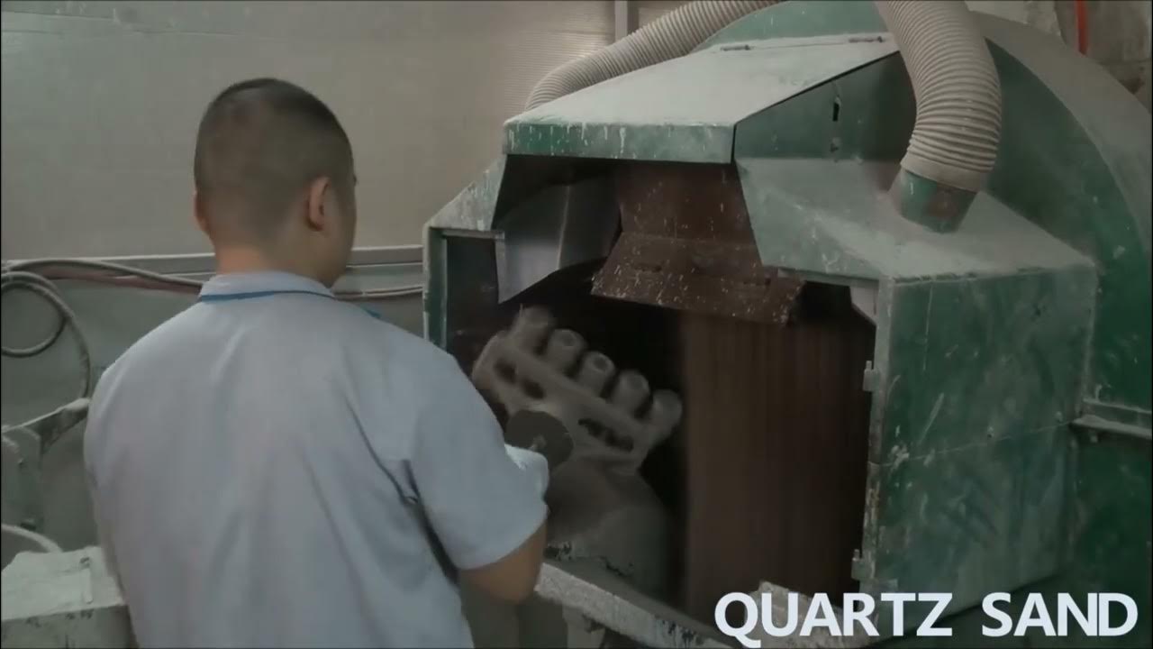 shell making in foundry - YouTube