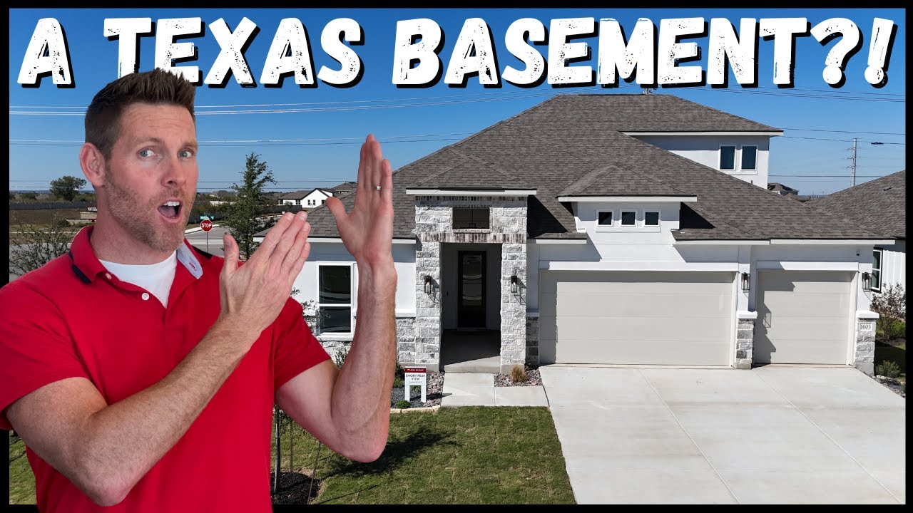 This Texas Basement Changes Everything in New Braunfels New Builds ...